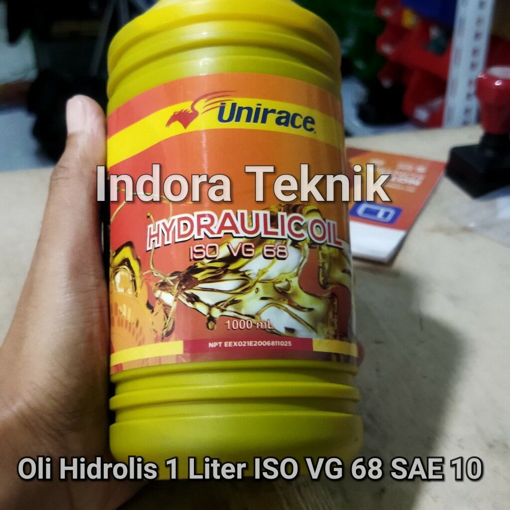 Oli Hidrolis / Hidrolik ISO VG 68 1 Liter - Hydraulic Oil SAE 10 ...