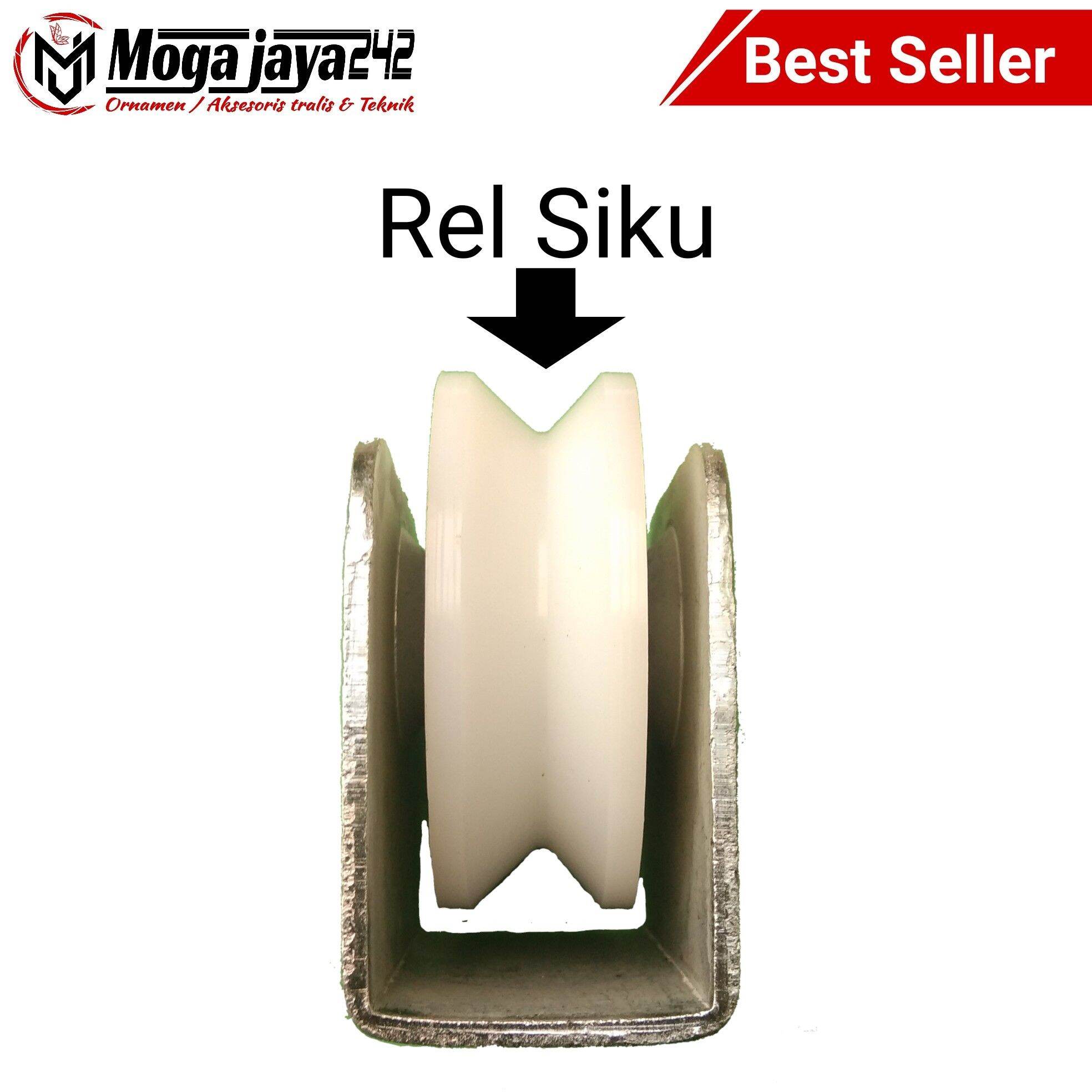 roda pintu pagar nylon 6cm roda nilon | Lazada Indonesia