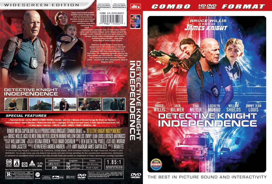 KASET DVD FILM ACTION 2023: DETECTIVE KNIGHT INDEPENDENCE | Lazada Indonesia