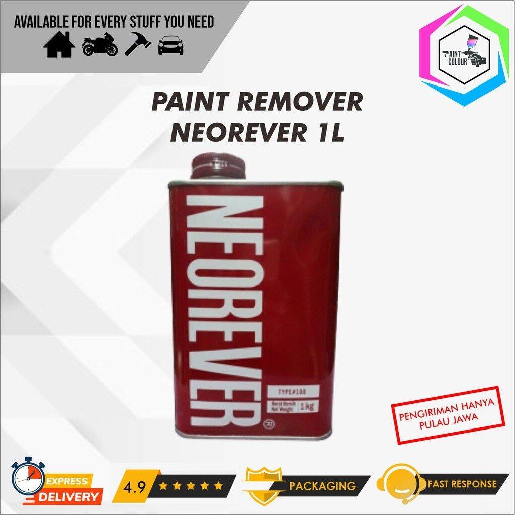 Neorever Soda Api Paint Remover 1 liter Perontok Cat | Lazada Indonesia