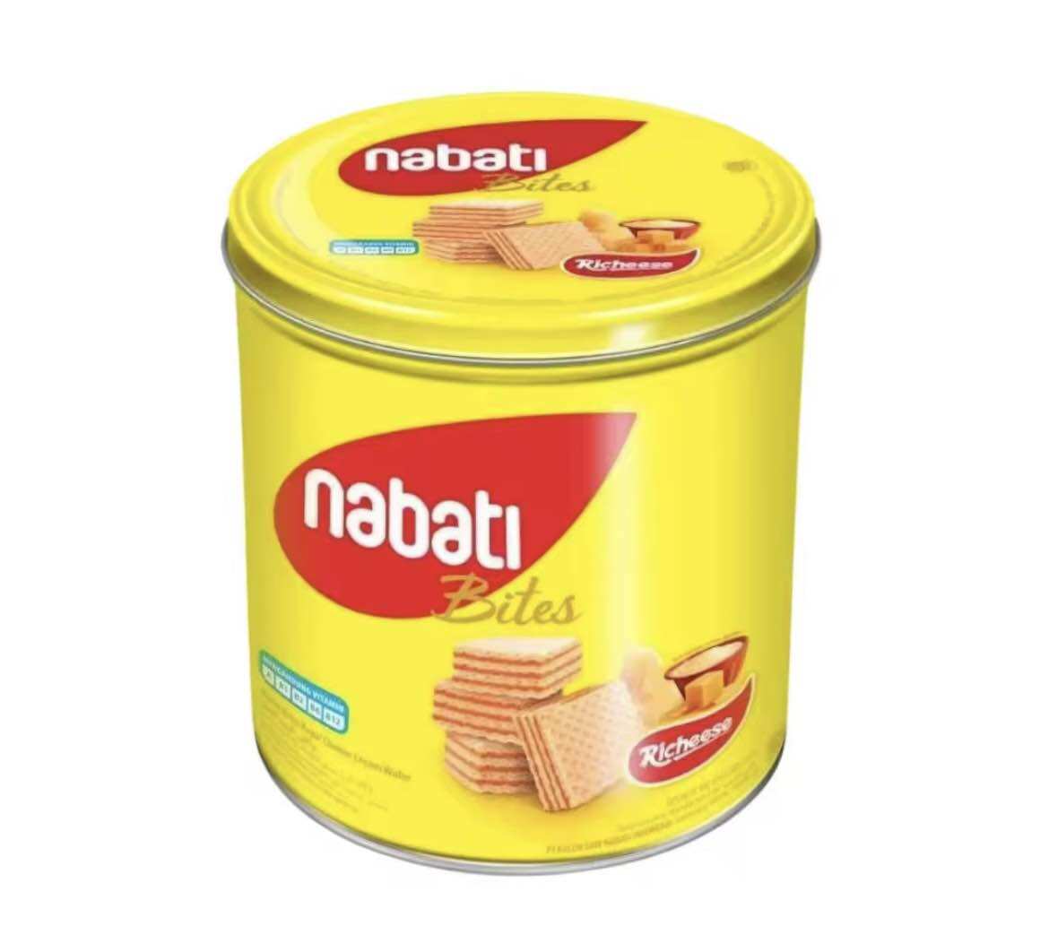 Nabati Wafer 287gram Wafers Kaleng Rasa Keju Coklat Goguma Korean ...