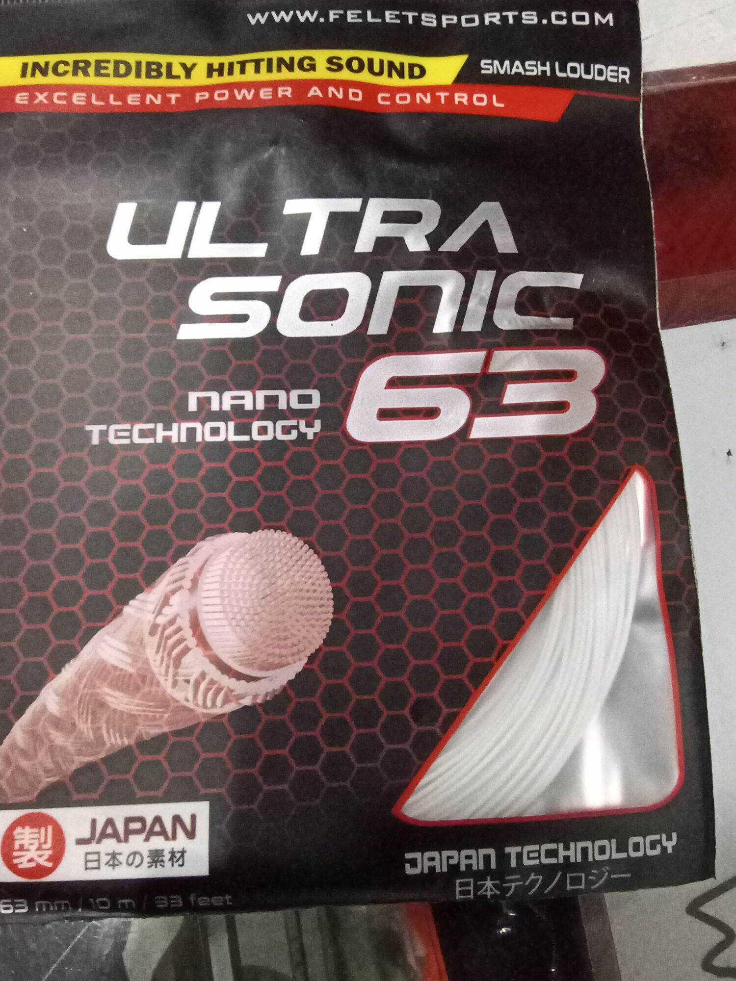 senar raket felet ultra Sonic 63 original/senar bulutangkis felet ...