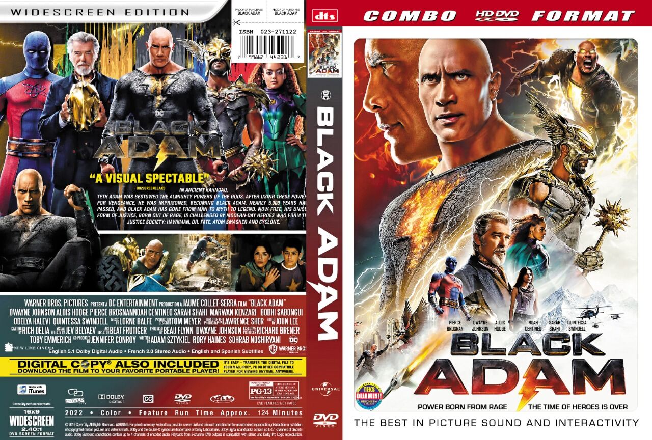 KASET DVD FILM BIOSKOP 2022: BLACK ADAM(GAMBAR ORIGINAL) | Lazada Indonesia