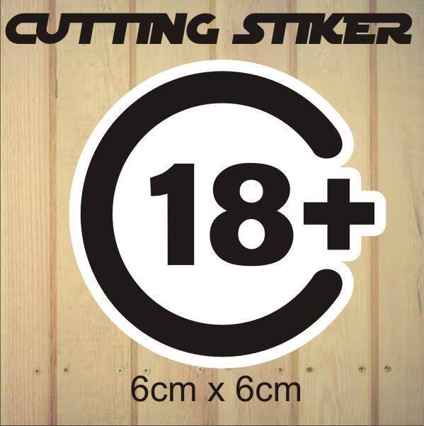 stiker variasi sticker cutting 18+ keatas | Lazada Indonesia