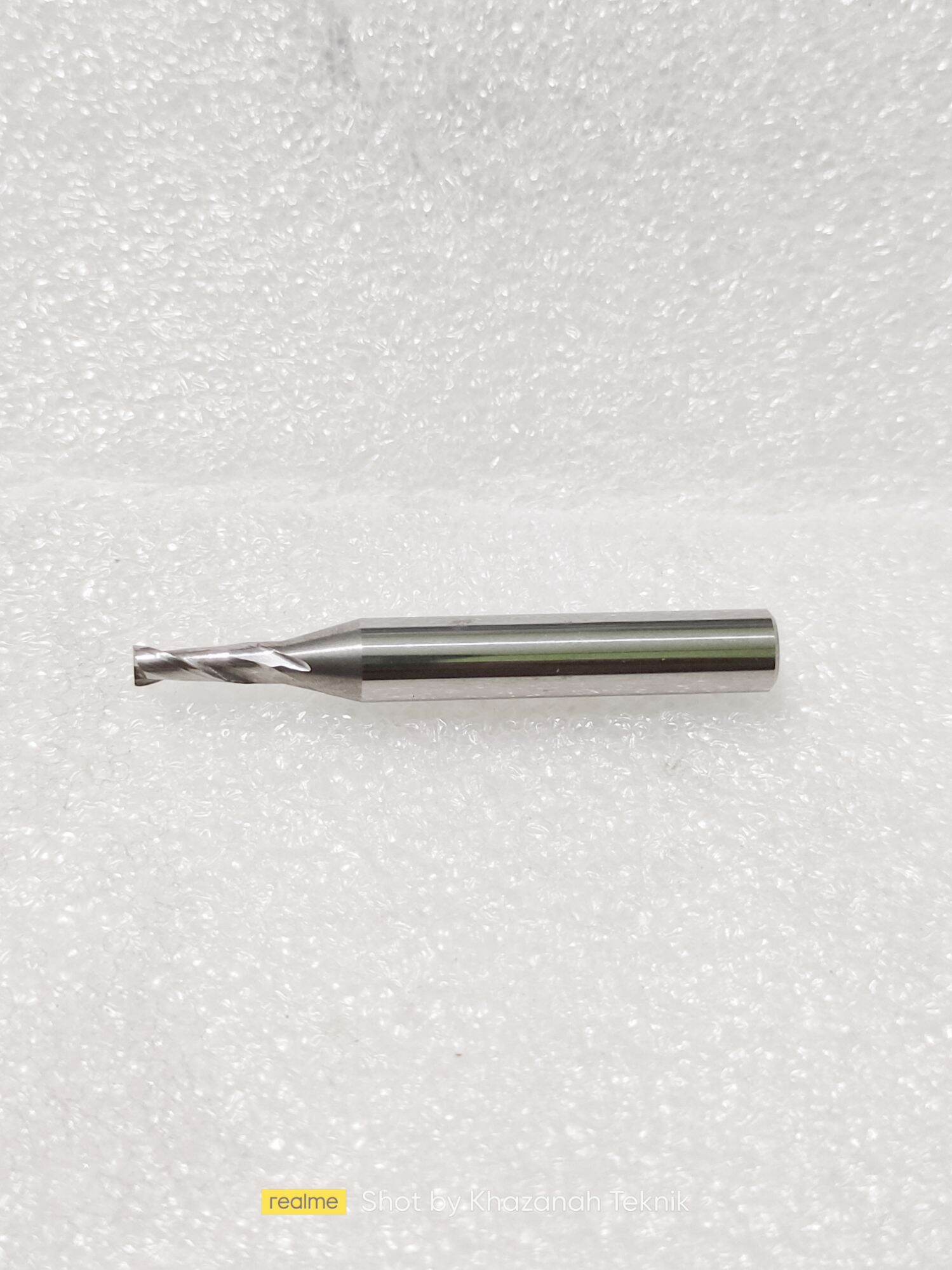 Endmill Carbide 3 mm 2 flute mata milling end mill 3mm bekas mulus ...