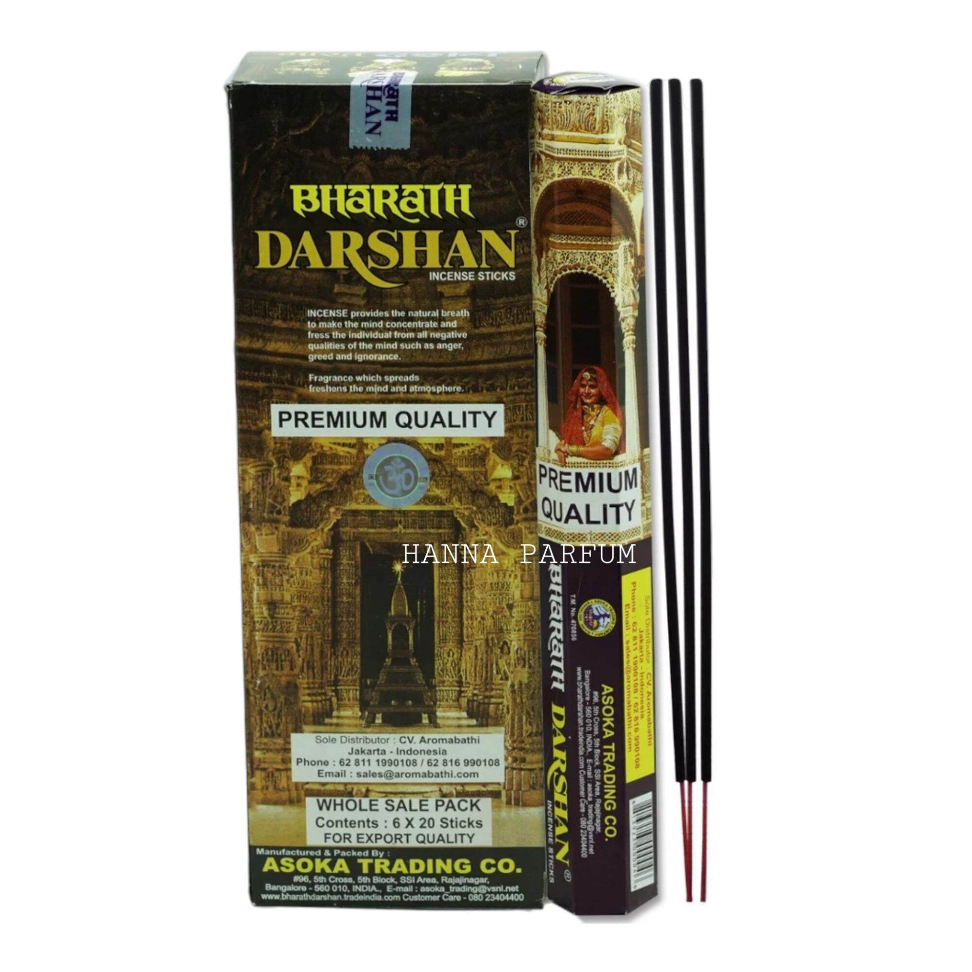 Dupa Hio Bharath Hexa Kecil Isi 20 Batang Stick By Darshan - Buhur ...