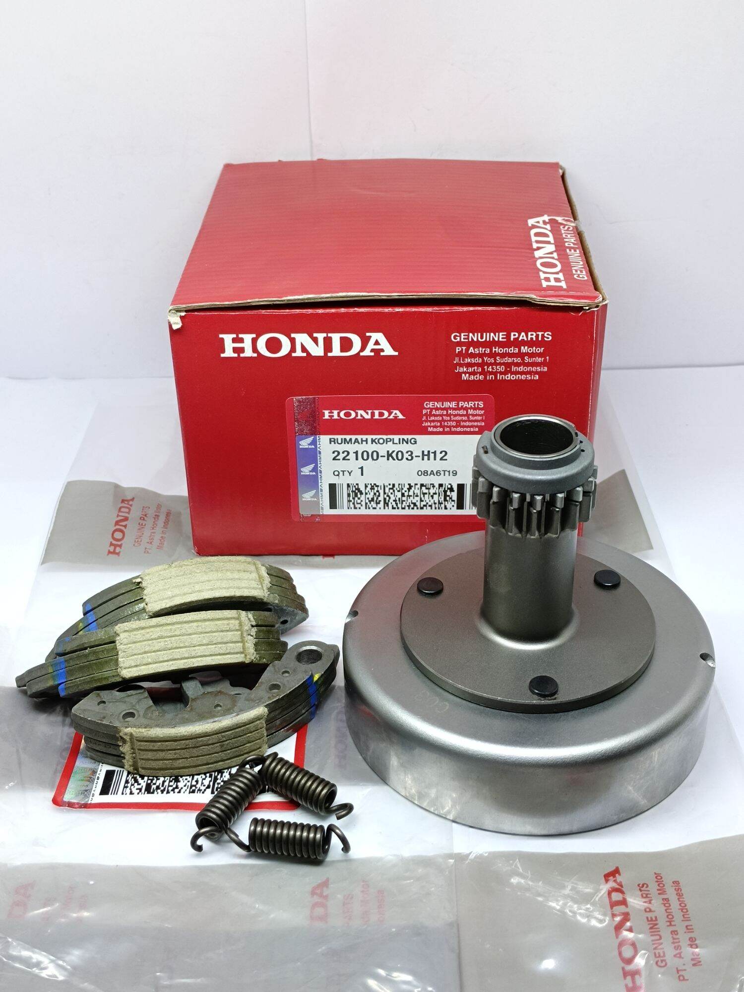 Lonceng kopling otomatis K03+kampas ganda only K03/KWW Revo fit injeksi Revo x injeksi Revo ...