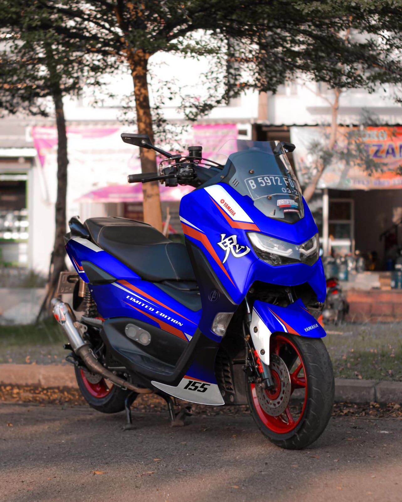 decal yamaha new nmax striping vareasi motor full body | Lazada Indonesia