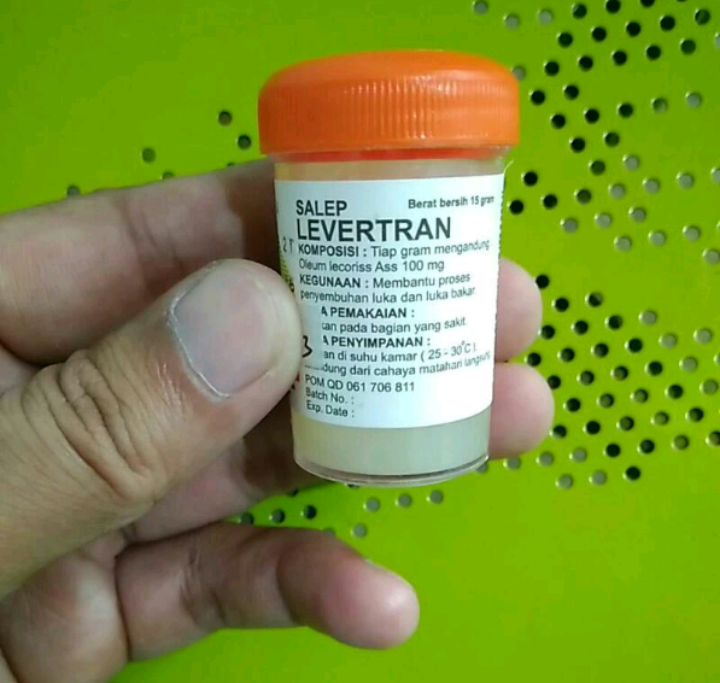 SALEP LEVERTRAN 15 g (Membantu Proses Penyembuhan Luka dan Luka Bakar ...