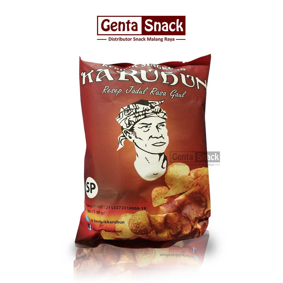 Keripik Singkong Karuhun Varian Super Pedas 130gram | Lazada Indonesia