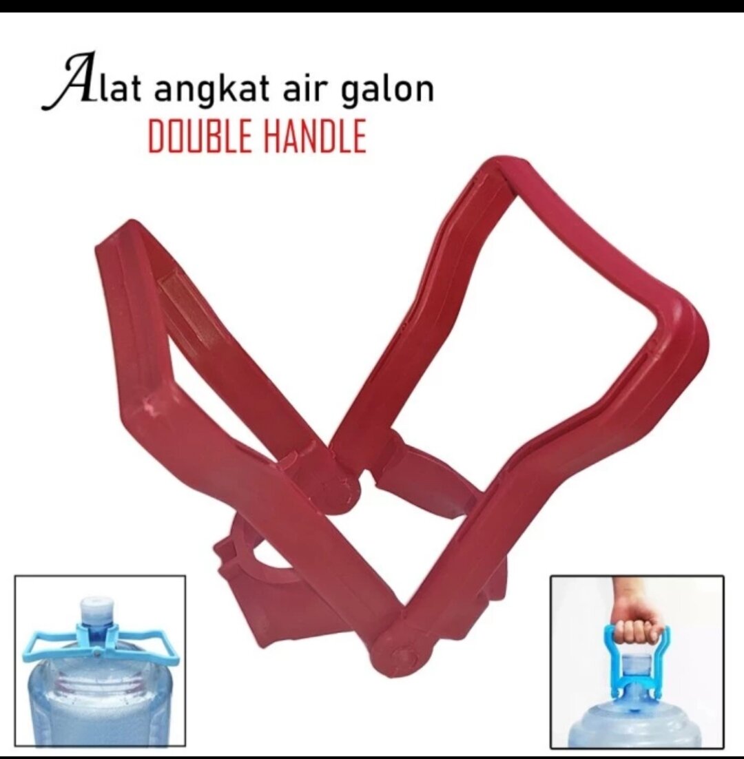 Alat Bantu Angkat Galon Air - Alat Angkat Galon Dauble Handle | Lazada ...