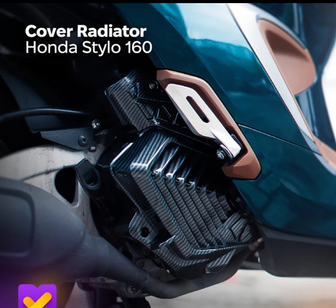 cover tutup pelindung radiator Honda stylo 160 carbon - nemo | Lazada ...