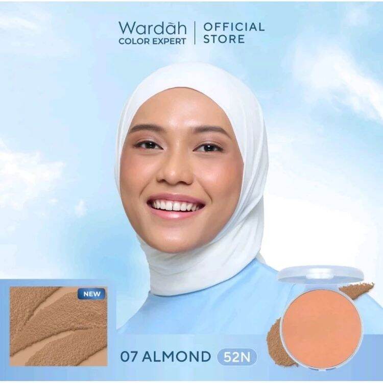 Wardah Refil Lightening Light Feel Powder Foundation Bedak Padat Wardah ...