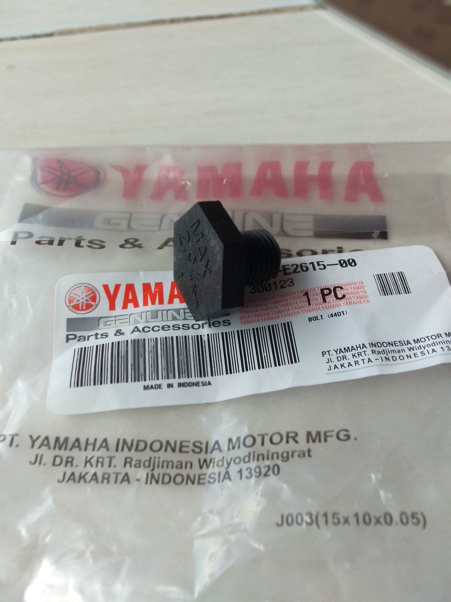 Baut Tutup Pembuangan Air Radiator Yamaha Xeon (44D) 100% Original Asli ...