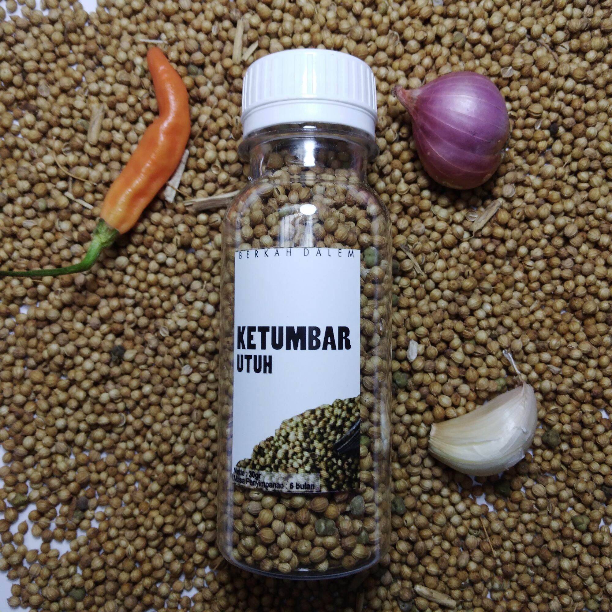 Ketumbar Utuh Murni 30gram Harga Ekonomis Kemasan Praktis 100% Asli ...