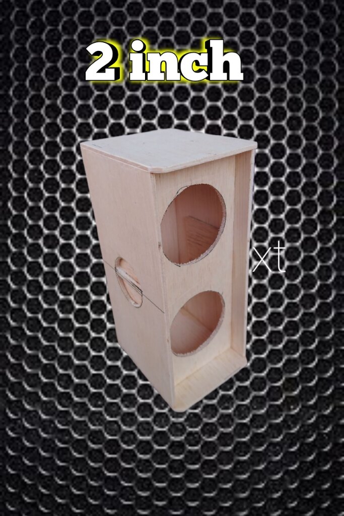 box way 2 inch miniatur dobel sepiker way 2 inch | Lazada Indonesia