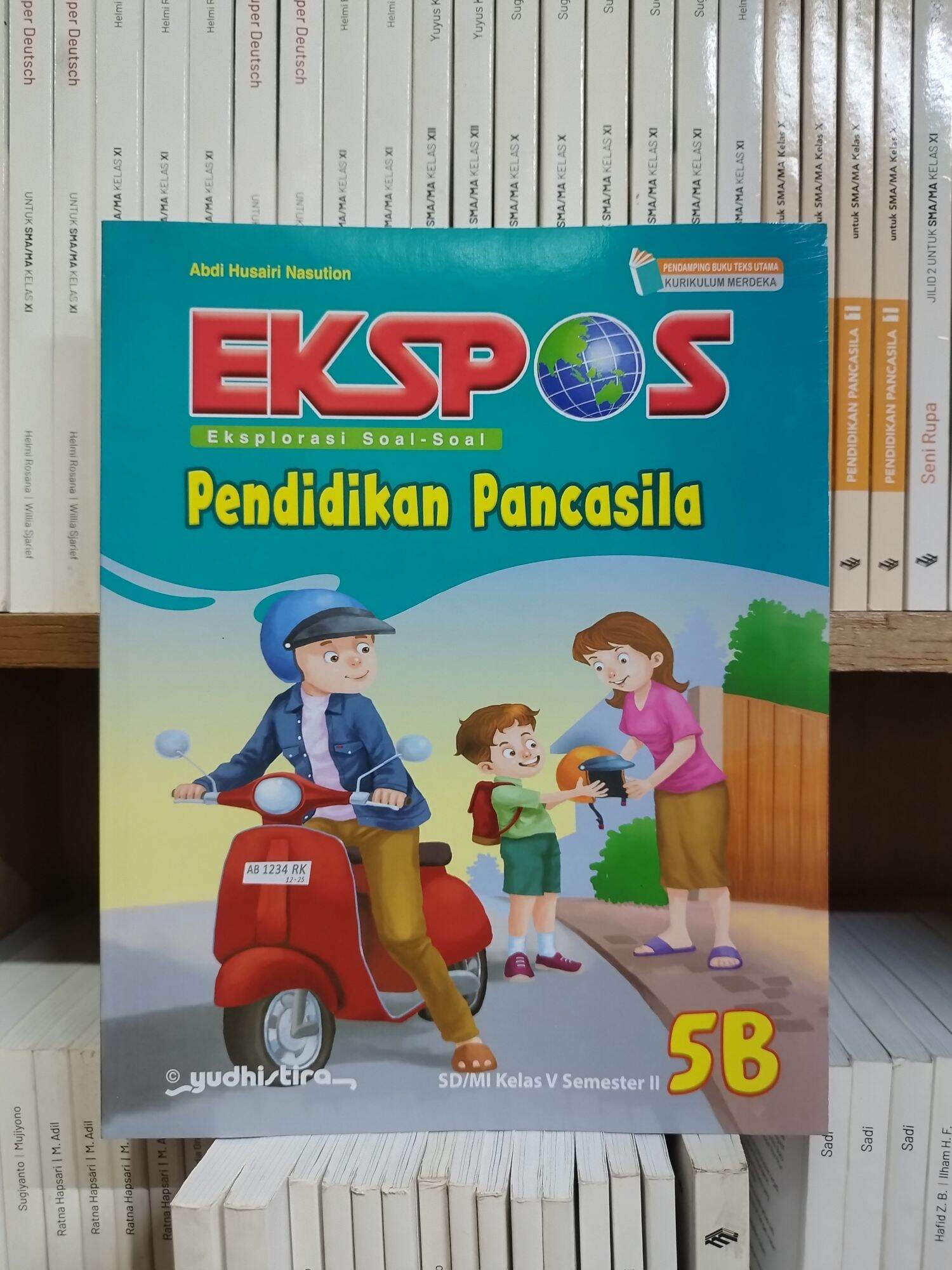 Buku EKSPOS Pendidikan Pancasila PPKn sd mi kelas 1A 1B 2A 2B 3A 3B 4A ...