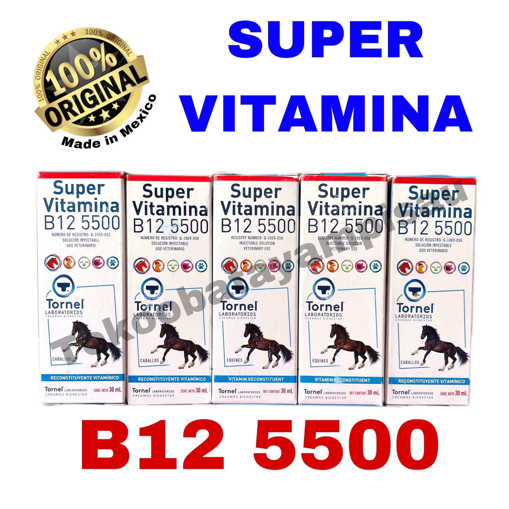 SUPER VITAMINA B12 5500 | Lazada Indonesia