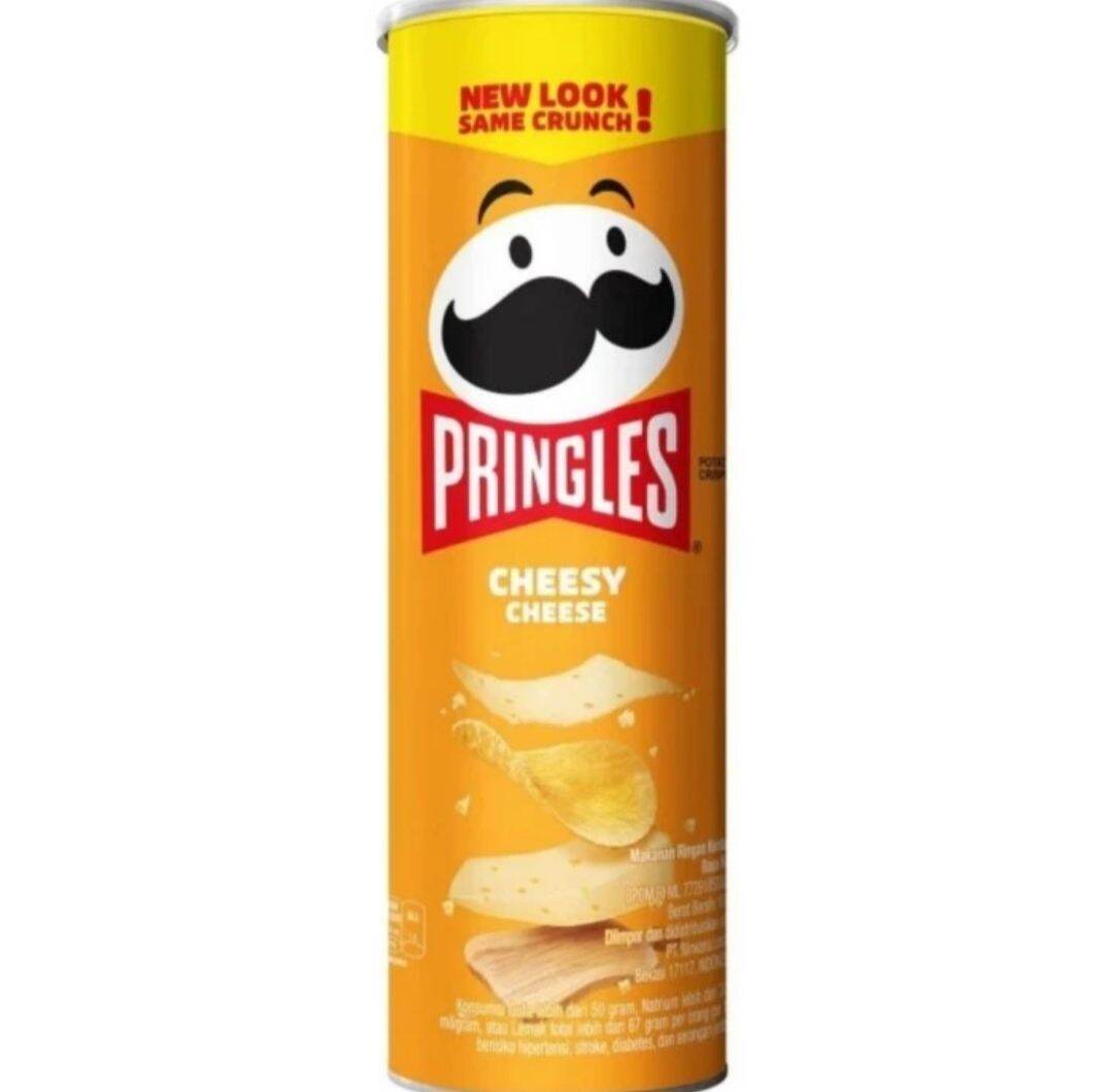 Pringles Potato Chips All Variant / Cemilan Keripik Kentang 107 gr ...