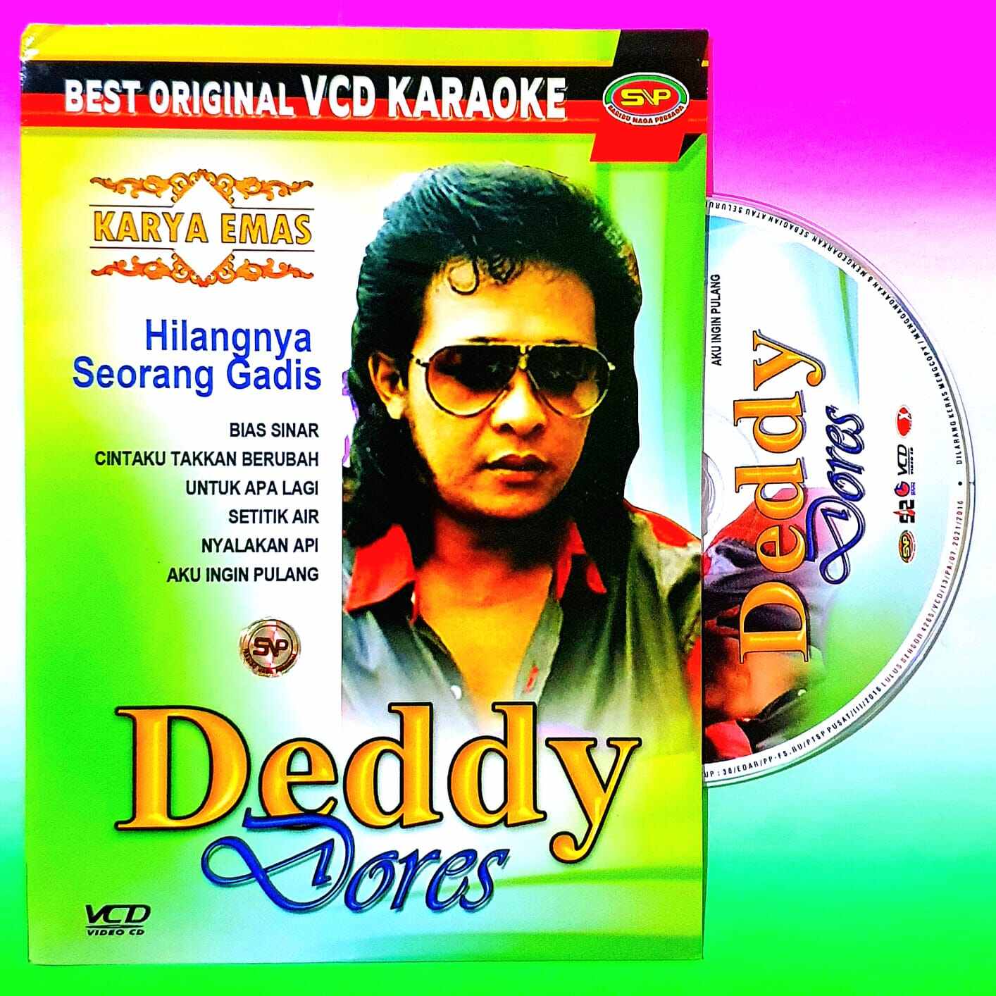 KASET ORIGINAL VCD LAGU KARAOKE DEDDY DORES-LAGU DEDDY DORES KARAOKE-KASET DEDDY DORES-LAGU ...