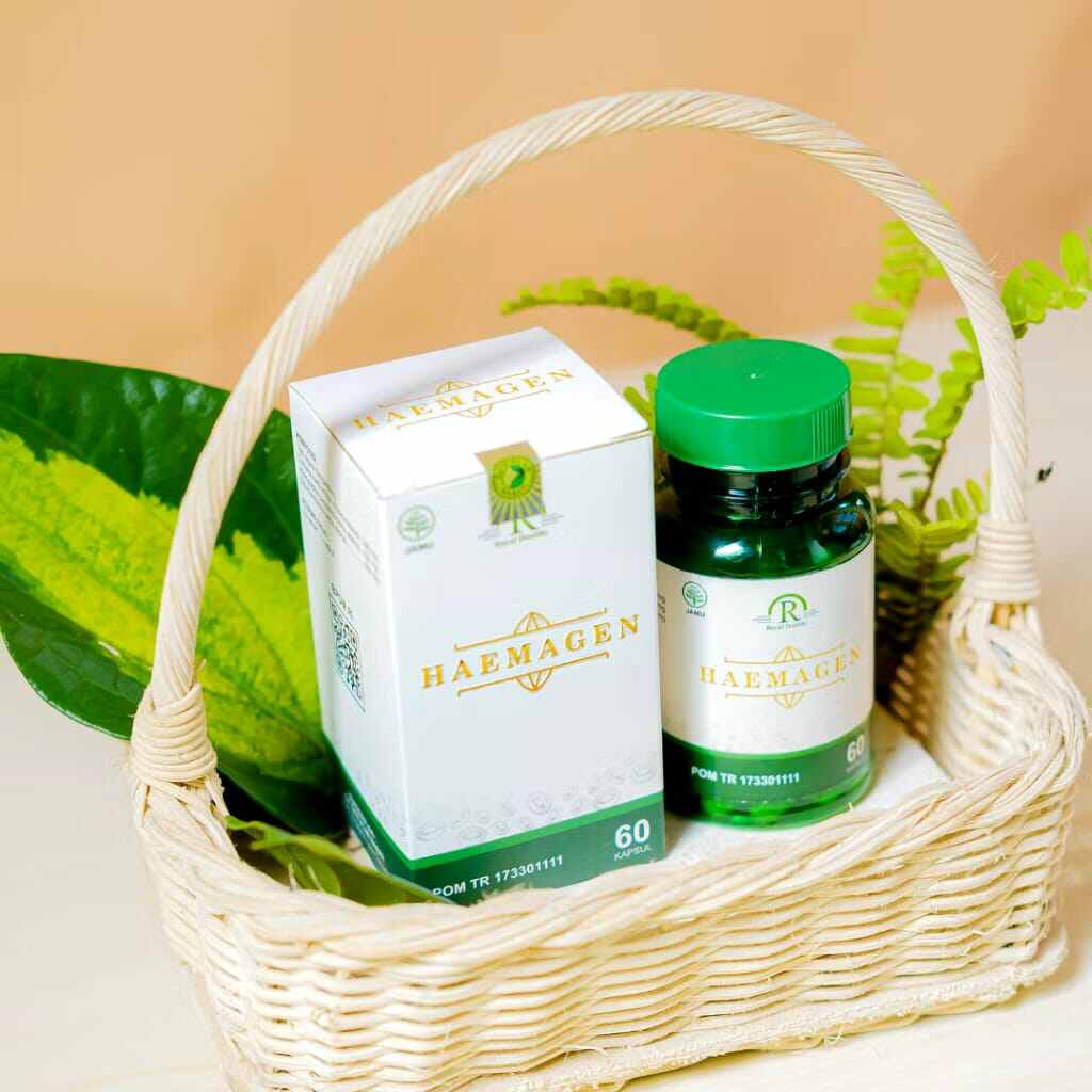 HAEMAGEN ® Haemagen Original 30 Kapsul Bersih Darah | Haemagen Obati ...