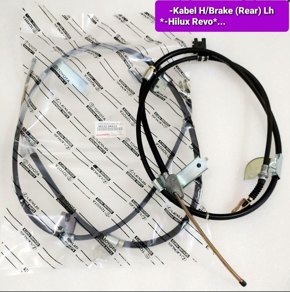 Kabel Rem Tangan Belakang Hilux Revo Kiri | Lazada Indonesia