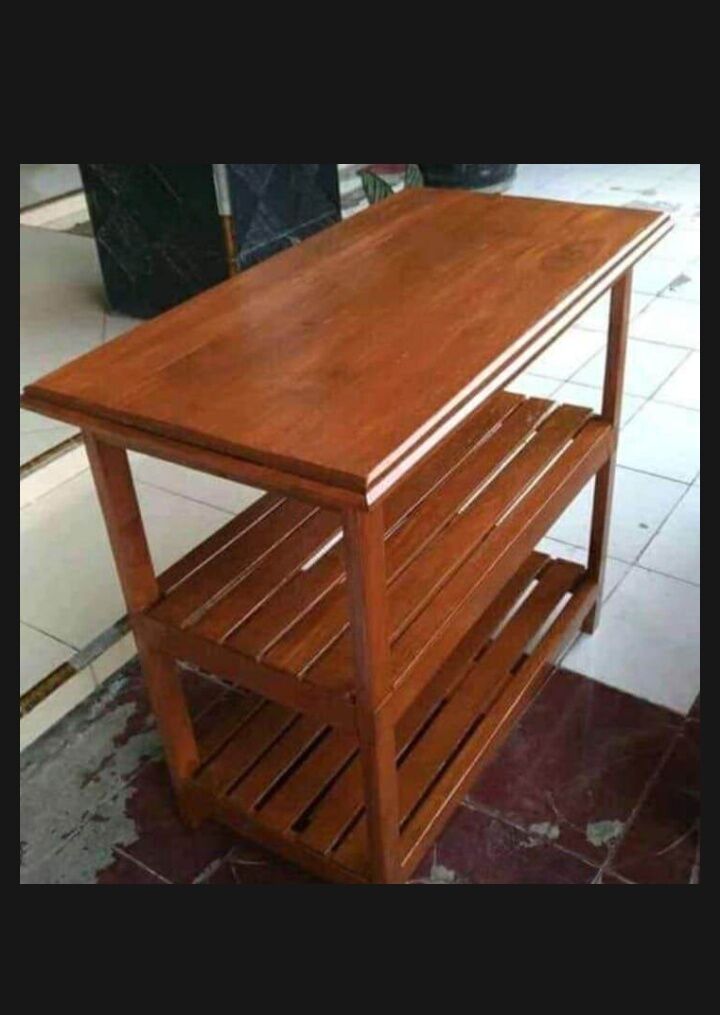 meja pajangan 3 susun serbaguna minimalis harga murah meja kompor meja ...