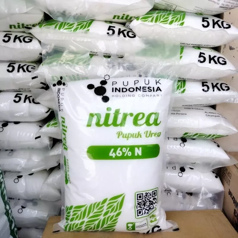Urea 5 KG, Nitrea dengan kandungan 46%N, Sangat mudah larut | Lazada ...