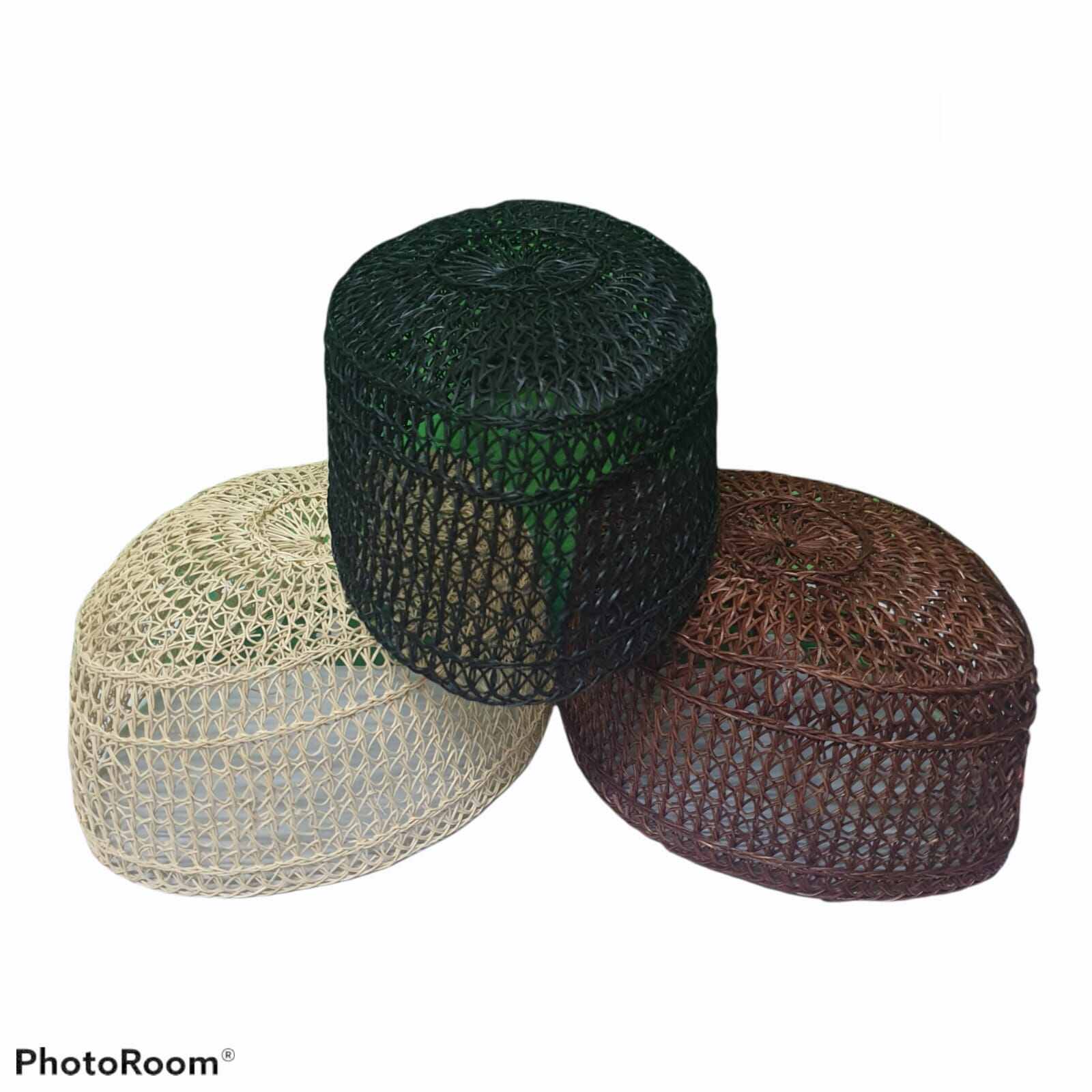 Peci Rotan Murah , Peci Akar Rotan , Kopiah Akar , Songkok Akar Habib | Lazada Indonesia