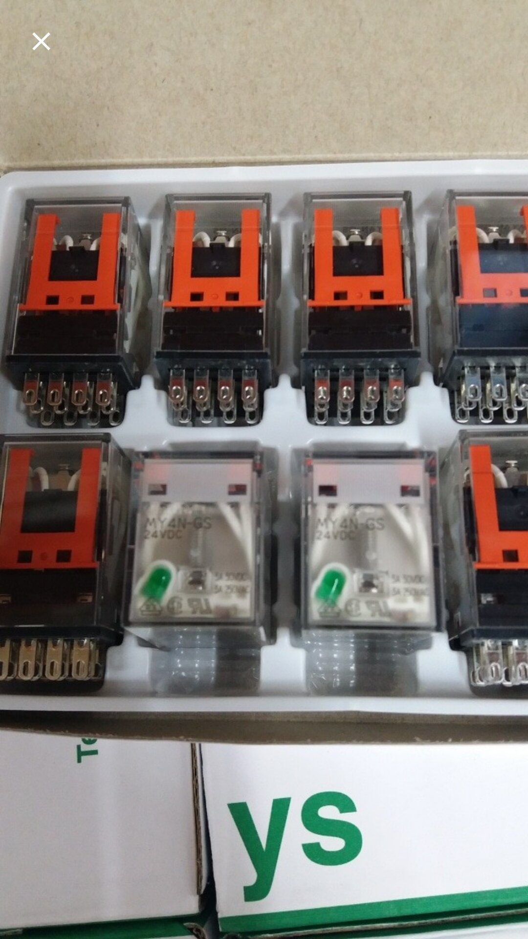 MY4N GS 24VDC 14 KAKI OMRON ORIGINAL/RELAY OMRON MY4N GS 14 PIN ORIGINAL/OMRON RELAY MY4N GS ...