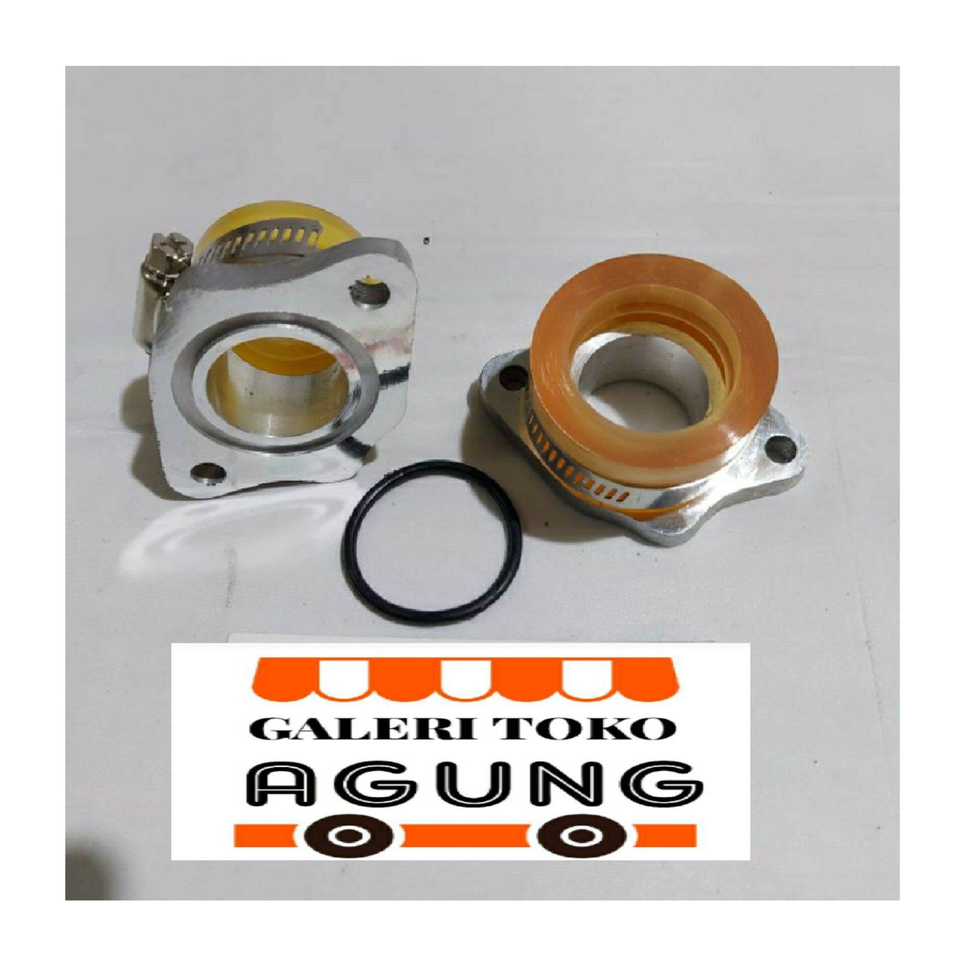 INTAKE MANIPOL MANIPUL KARBURATOR TIGER DAN PE PE 26 28 30 RACING ...