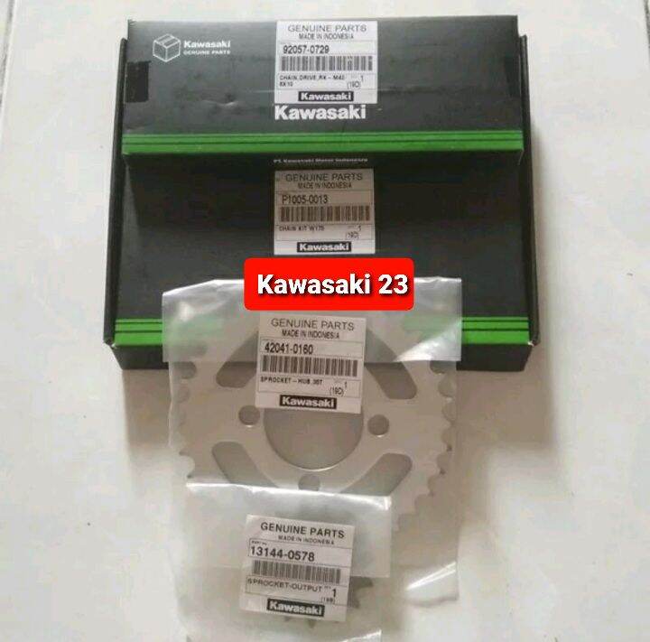 Gear Gir Set W175 Orginal Kawasaki | Lazada Indonesia