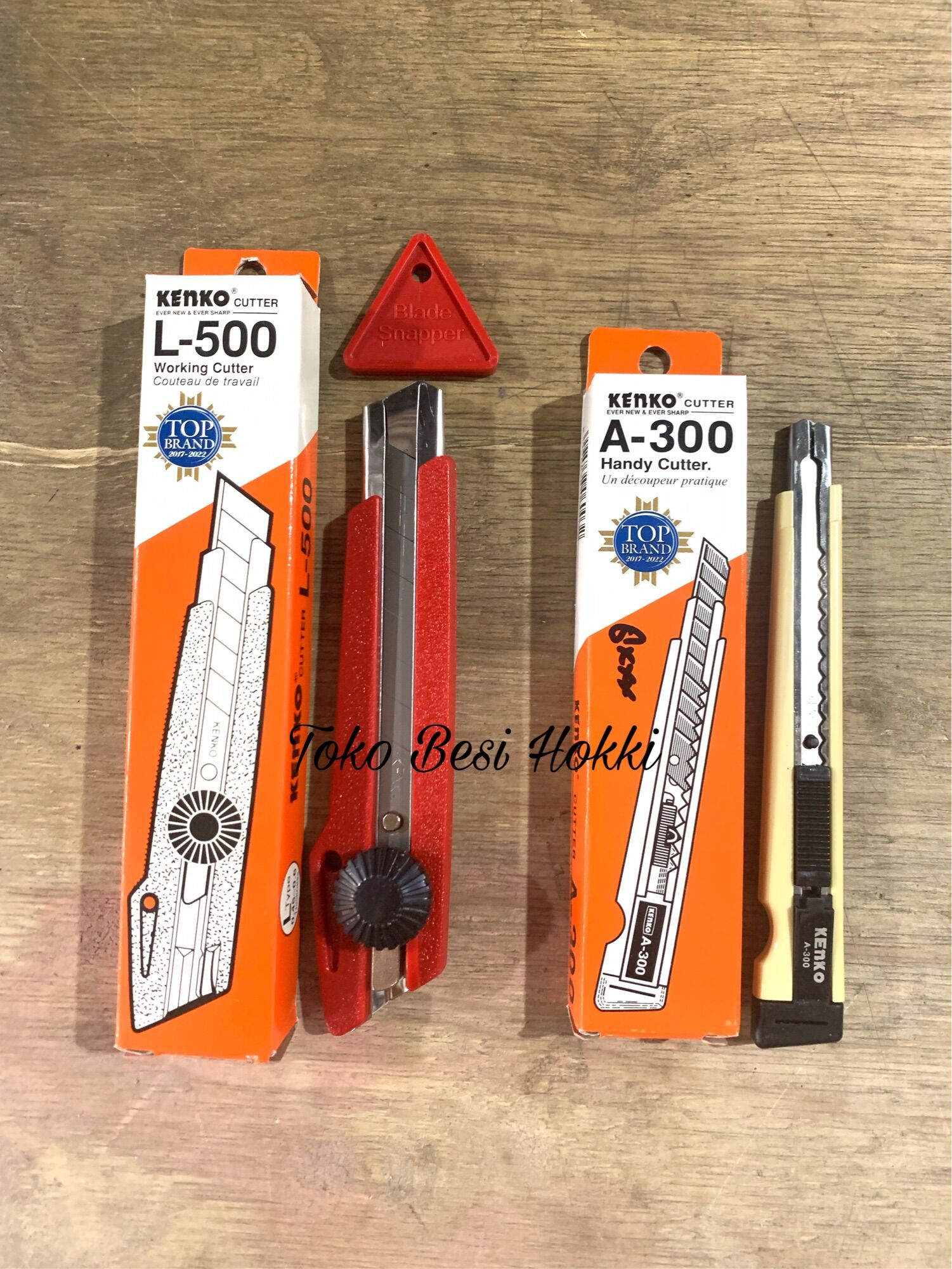 Pisau Cutter Kenko L-500 & A-300 / Pisau Kenko Besar & Kecil | Lazada ...