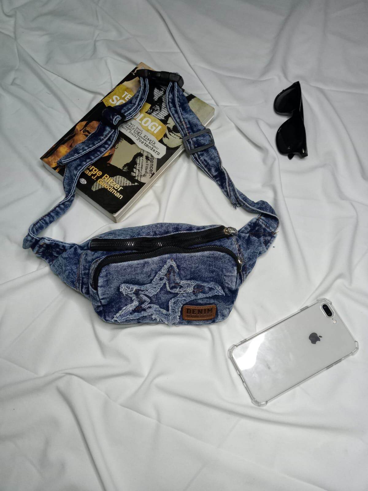 Tas Kick Denim Murah