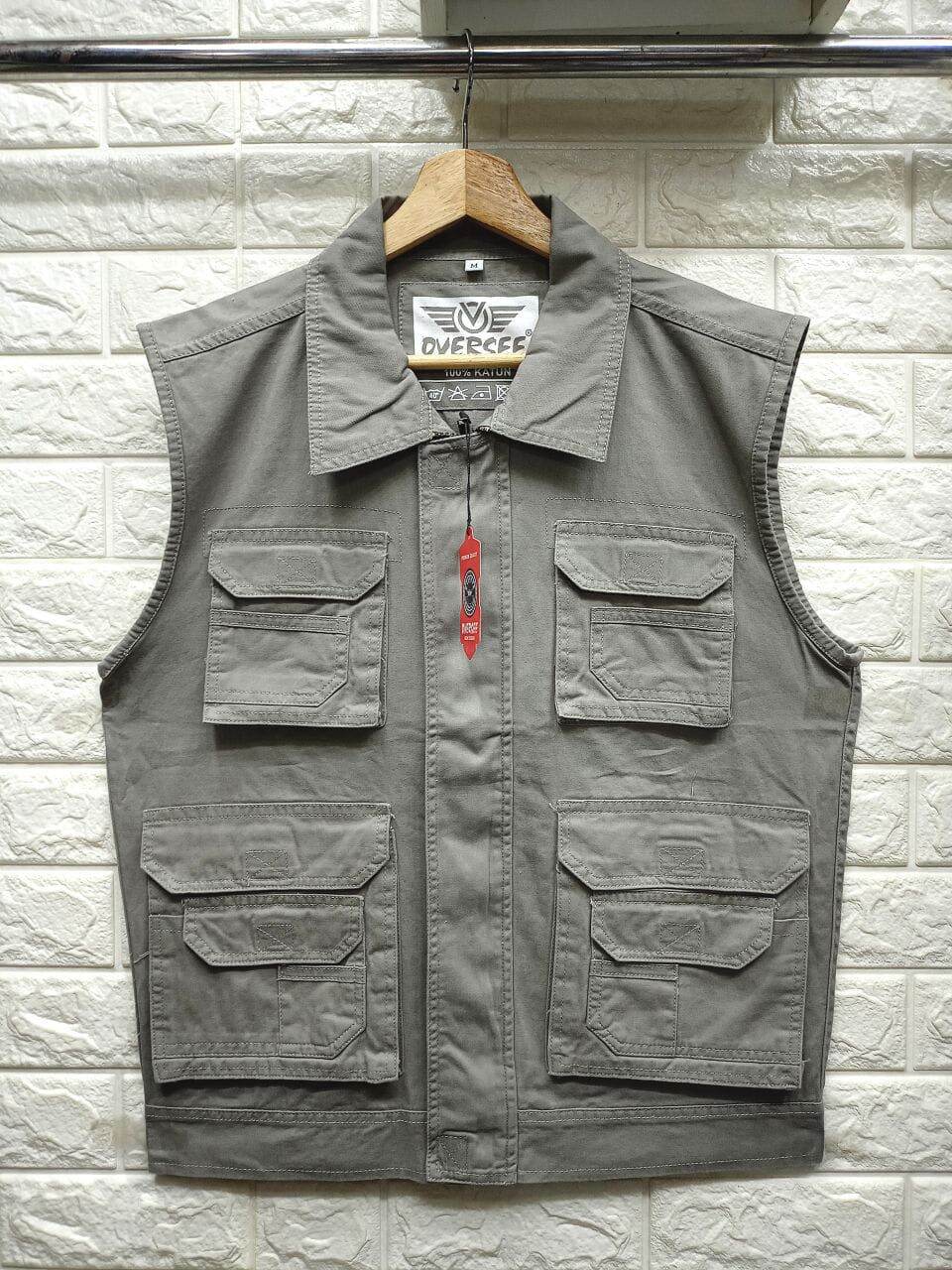 rompi kerah rompi kerja rompi lapangan rompi cargo rompi tactical ...