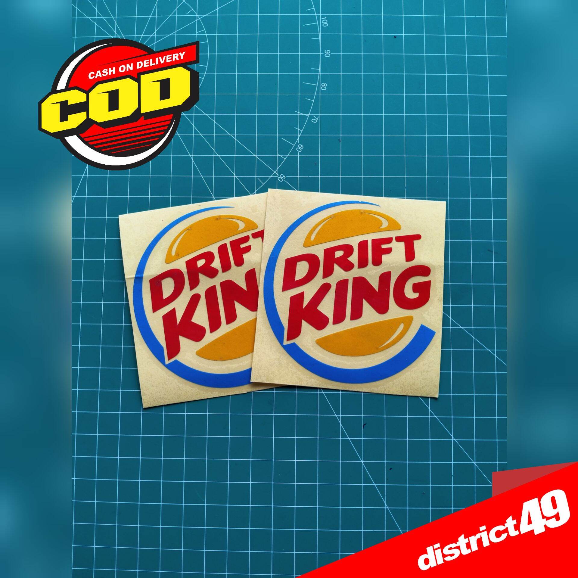 Cutting sticker Drift King - Sticker Cutting Drift King - Stiker Drift ...