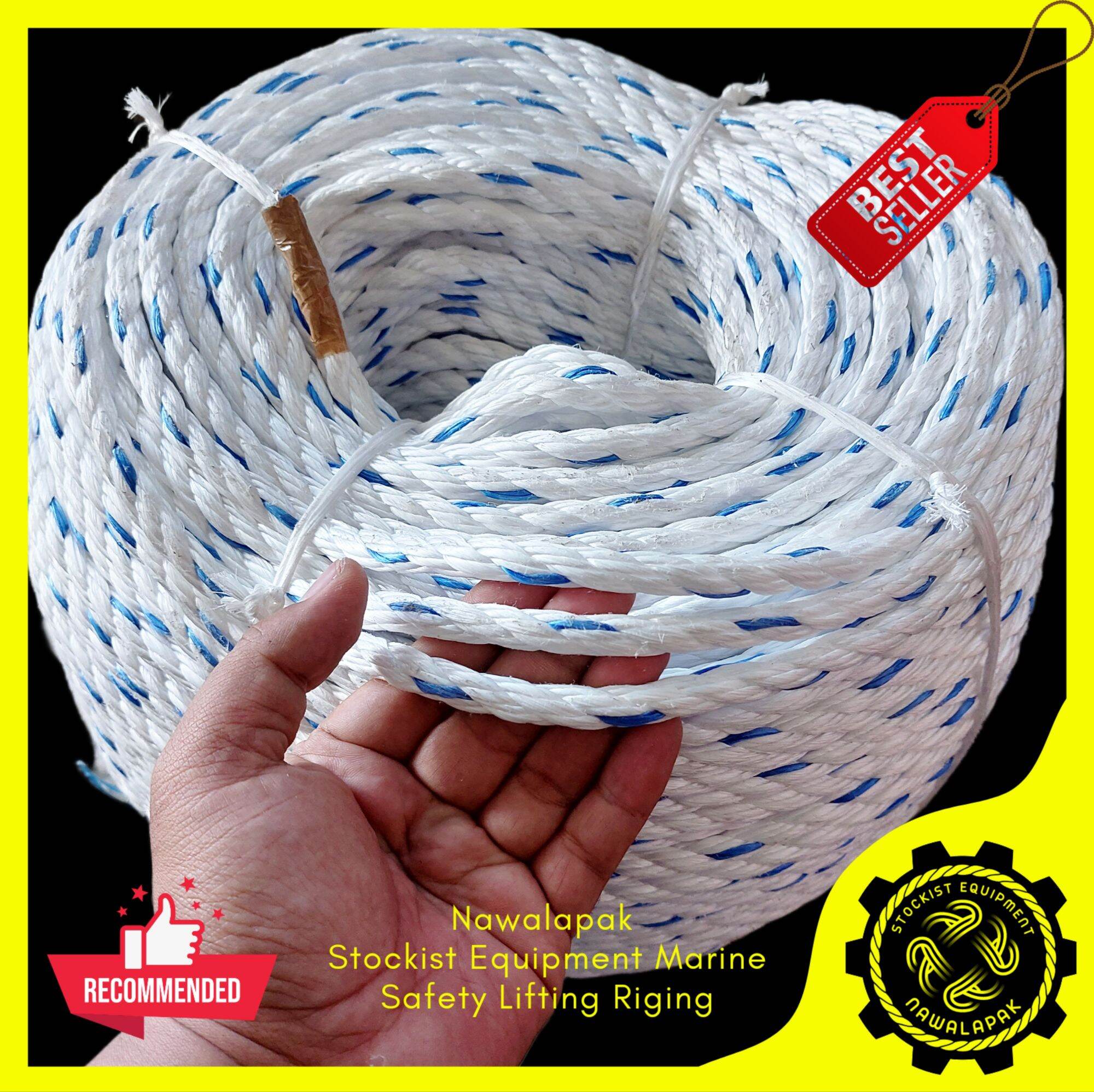Tali tambang tampar pp 10mm polypropylene eceran | Lazada Indonesia