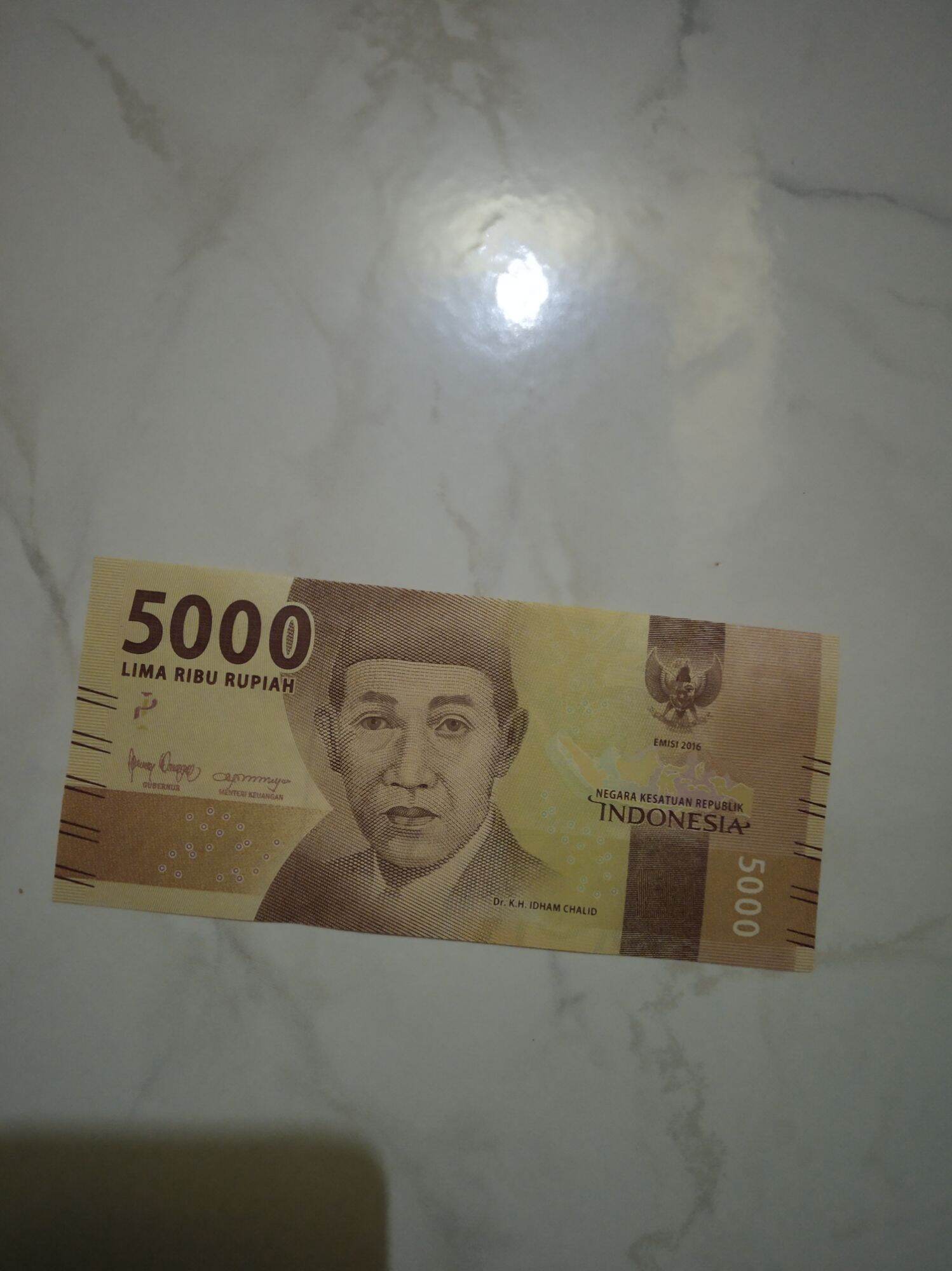 Uang 5000-an kondisi baru, Real picture (Harga per-biji) | Lazada Indonesia