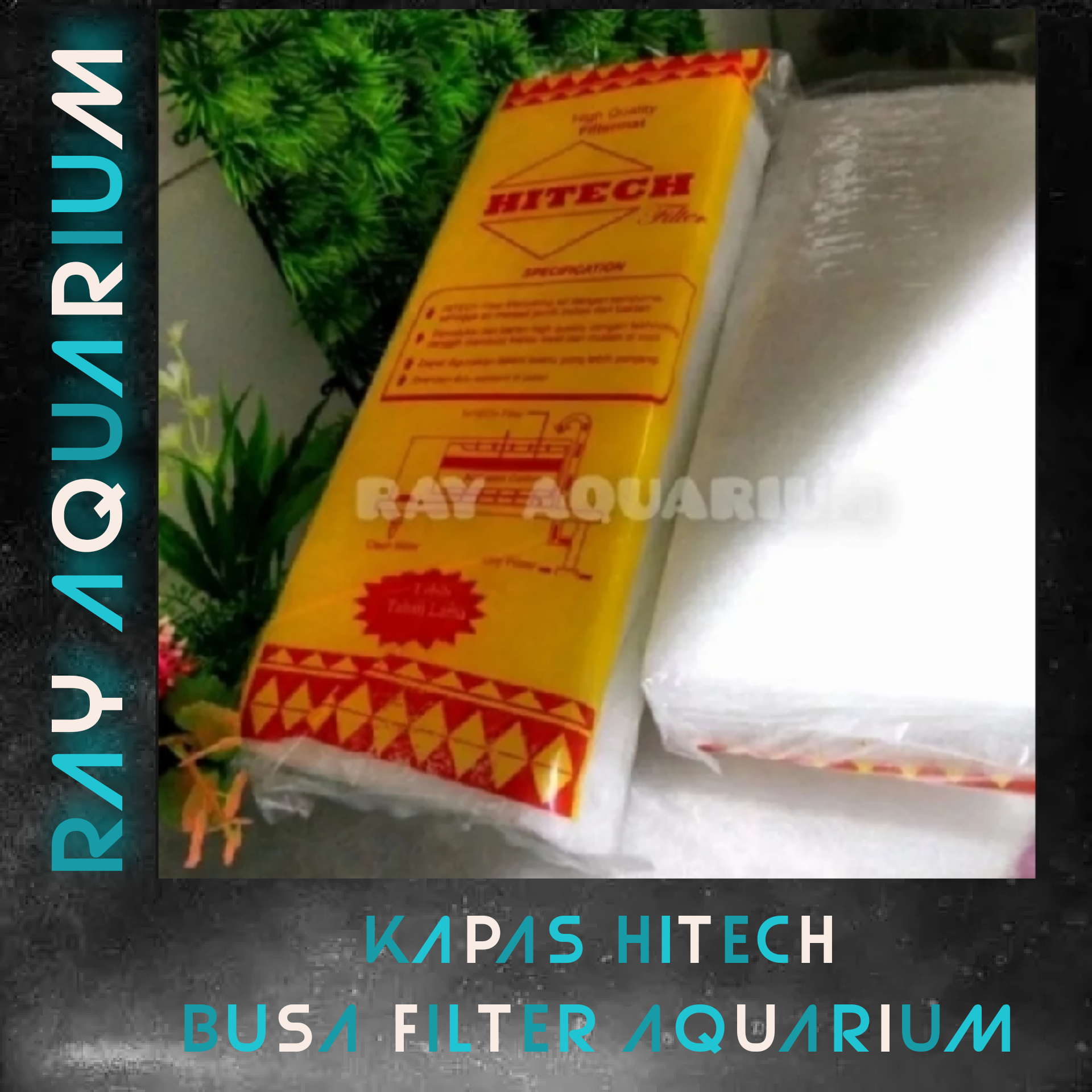 Kapas Hitech Busa Filter Aquarium Aquascape | Lazada Indonesia