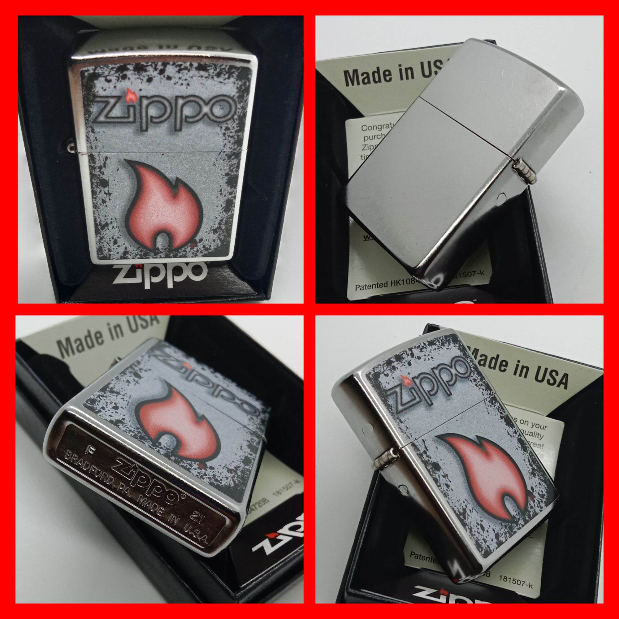 ZIPPO ORIGINAL MADE IN USA | Lazada Indonesia