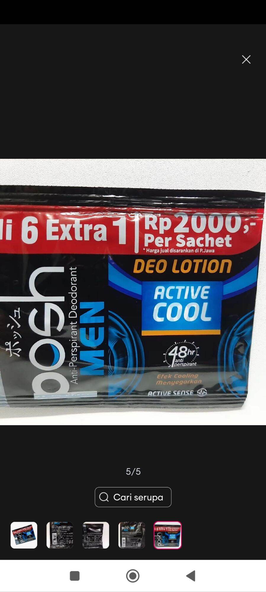 Deo Lotion posh Sachet Renteng 12 pcs | Lazada Indonesia