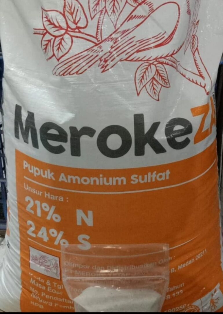 Pupuk ZA Meroke, 1 kg repack, Pupuk amunium sulfat, Pupuk daun murah ...