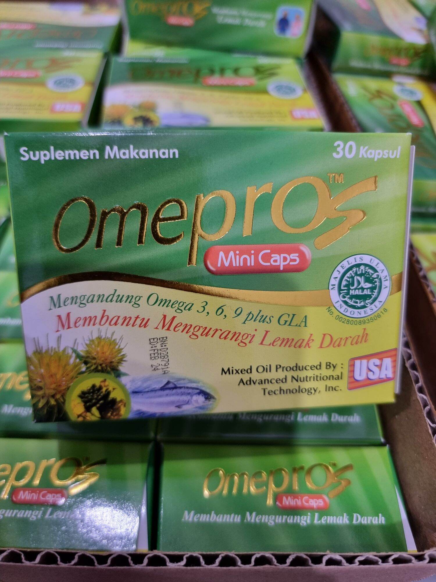 Omepros Mini isi 30 Kapsul | Lazada Indonesia