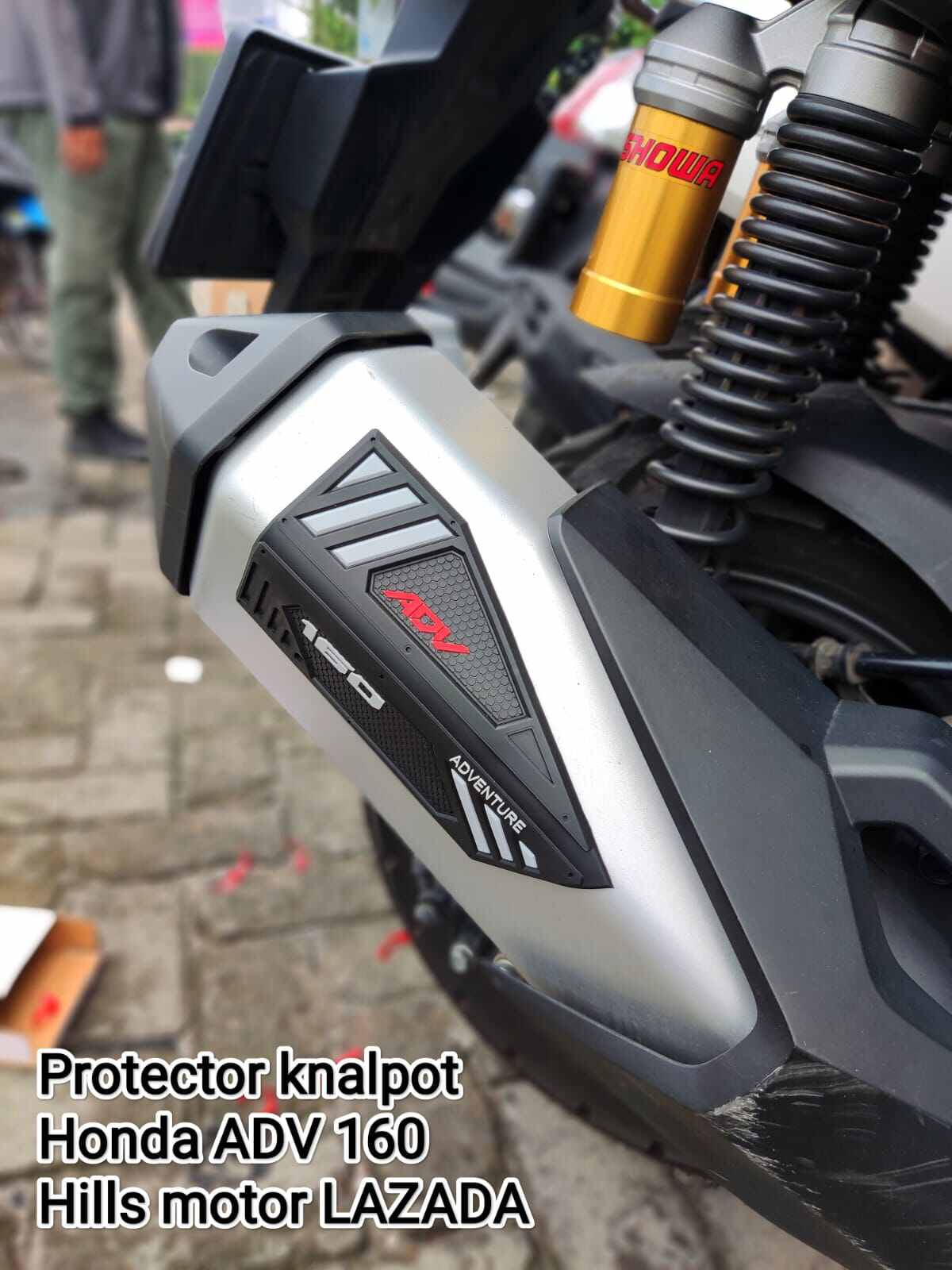 Cover Knalpot Honda Adv 160 Protektor Knalpot Honda Adv 160 | Lazada Indonesia
