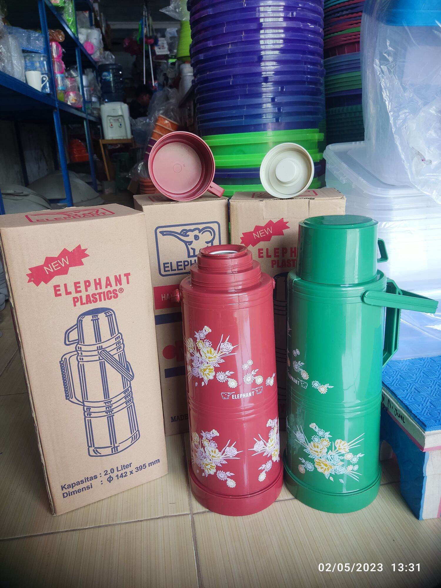 Termos gajah ukuran 2 Liter | Lazada Indonesia
