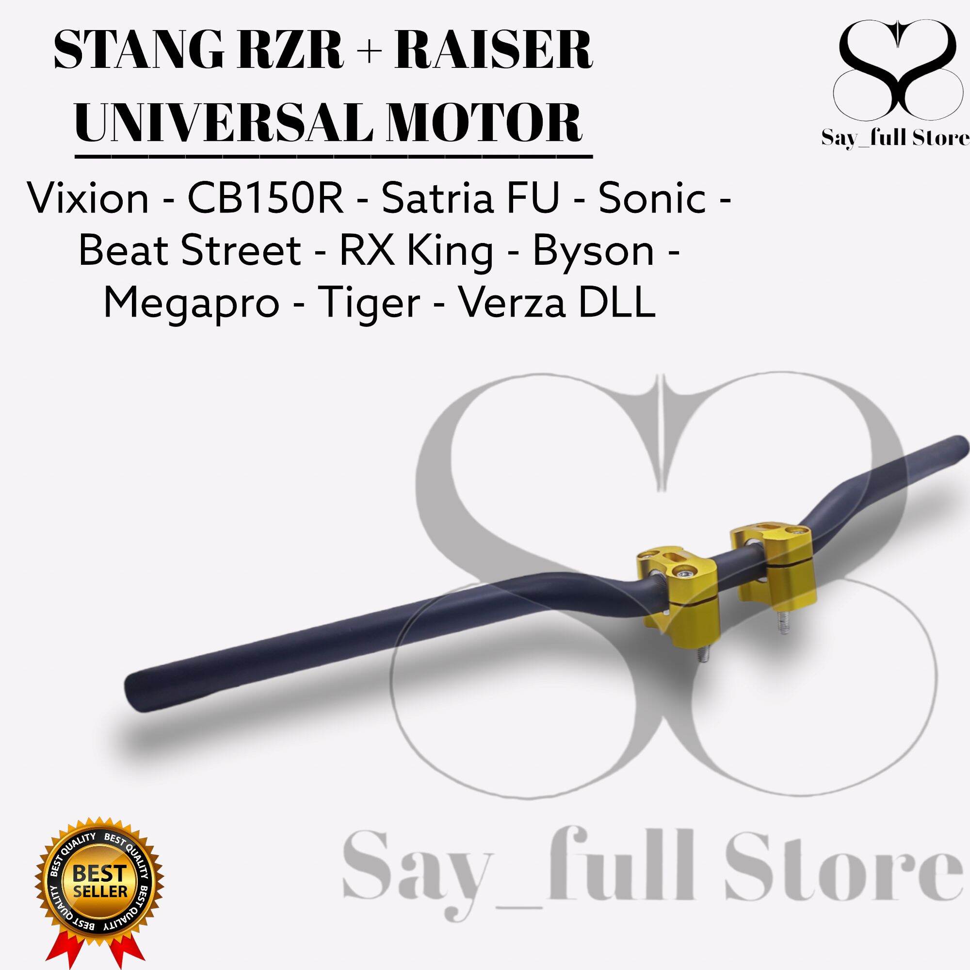 Stang Rzr plus Raiser Universal Motor Untuk Segala Jenis Motor | Lazada ...