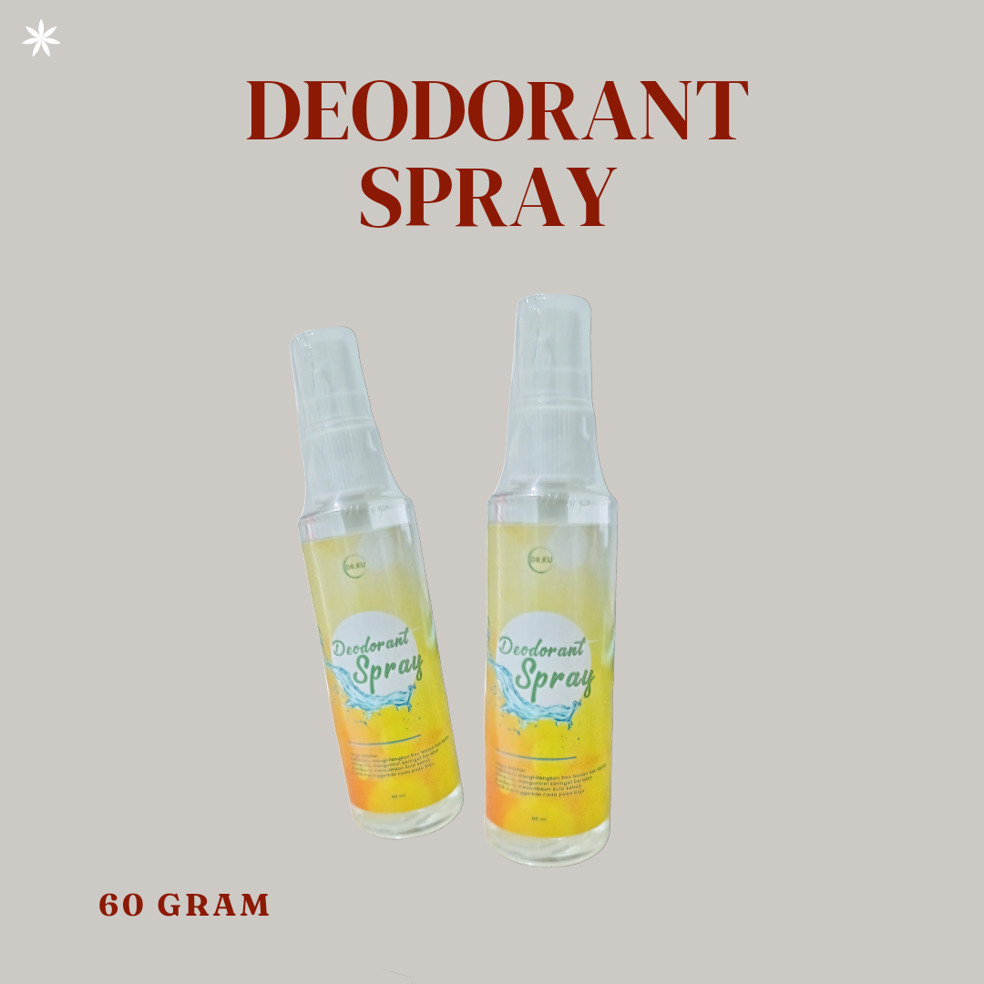 DEODORANT SPRAY Mengurangi bau badan Mengurangi keringat yang berlebih ...