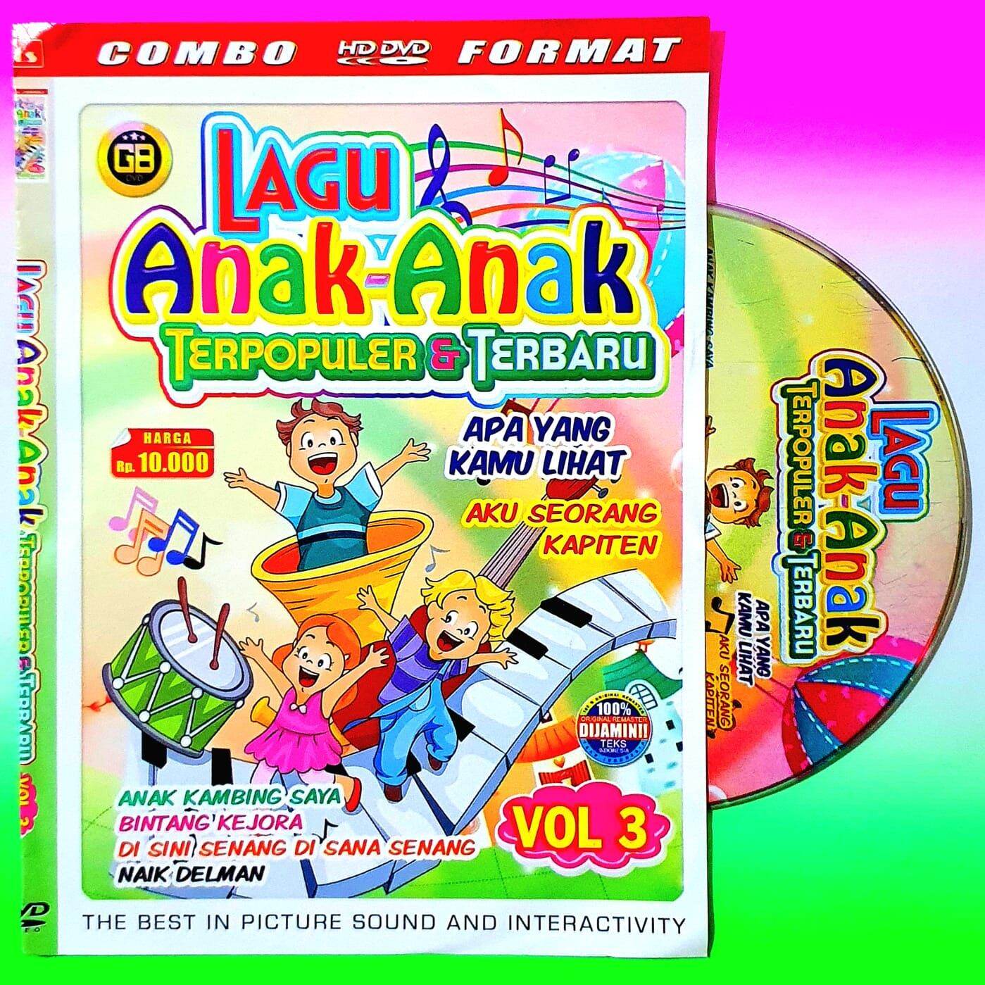 KASET DVD LAGU ANAK ANAK TERPOPULER SEPANJANG MASA-DVD LAGU ANAK ANAK ...