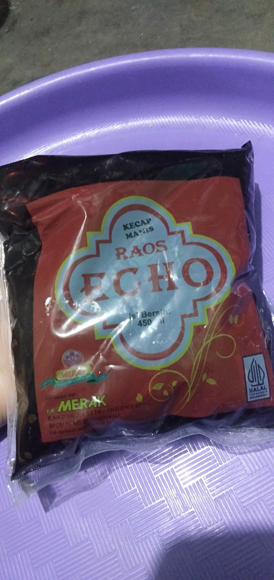 kecap cap echo,kemasan besar,kecap pelengkap bakso | Lazada Indonesia