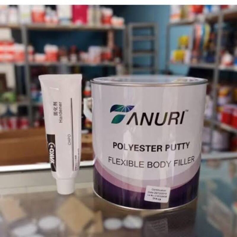 Dempul Tanuri Denpul Mobil Motor Denpul Besi 1 galon | Lazada Indonesia